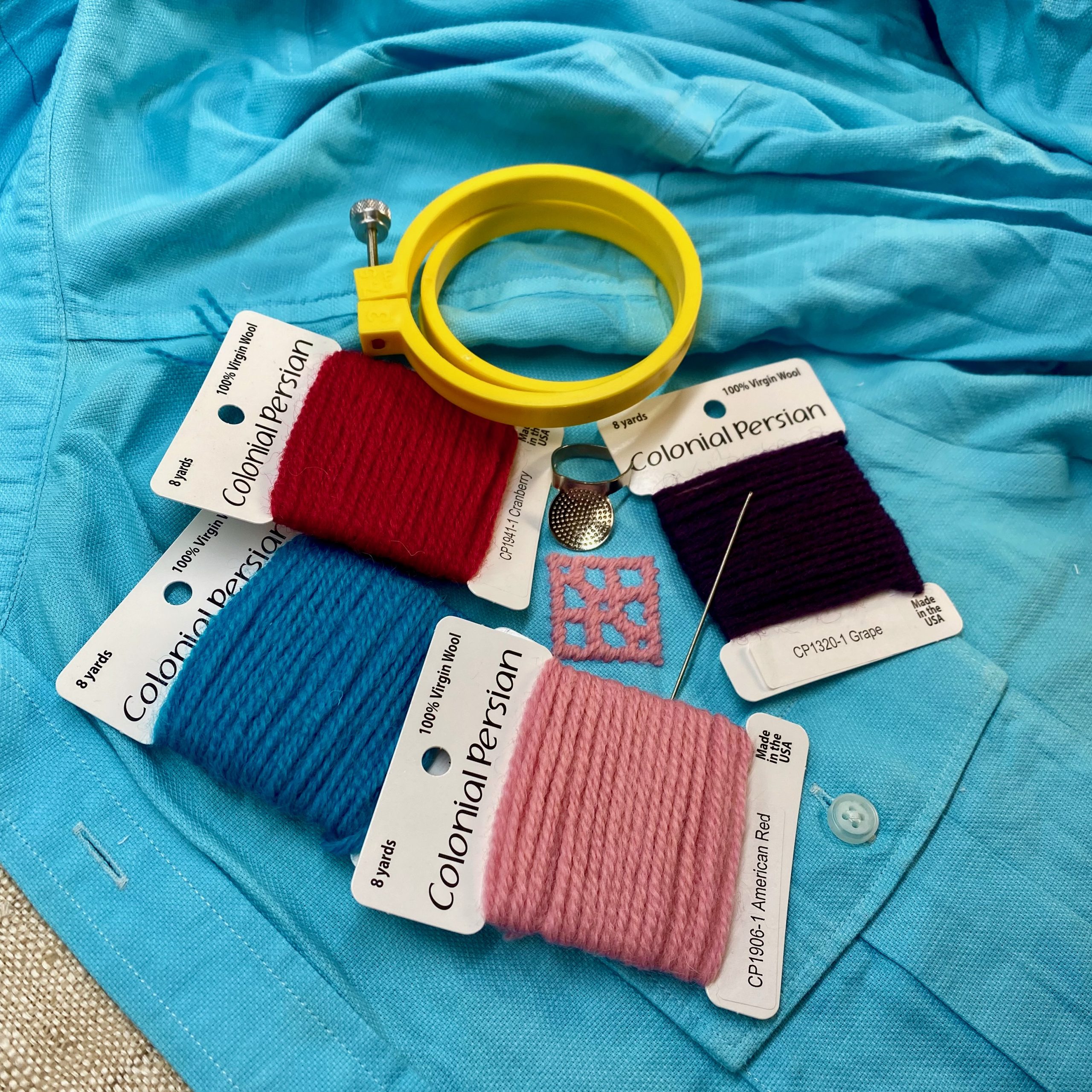 A Step-by-Step Guide to Stitching Kogin-zashi Through Evenweave Fabric ...